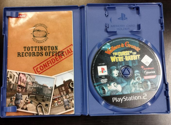 Wallace and Gromit 'The Curse of the Were-Rabbit' käytetty PS2 ...