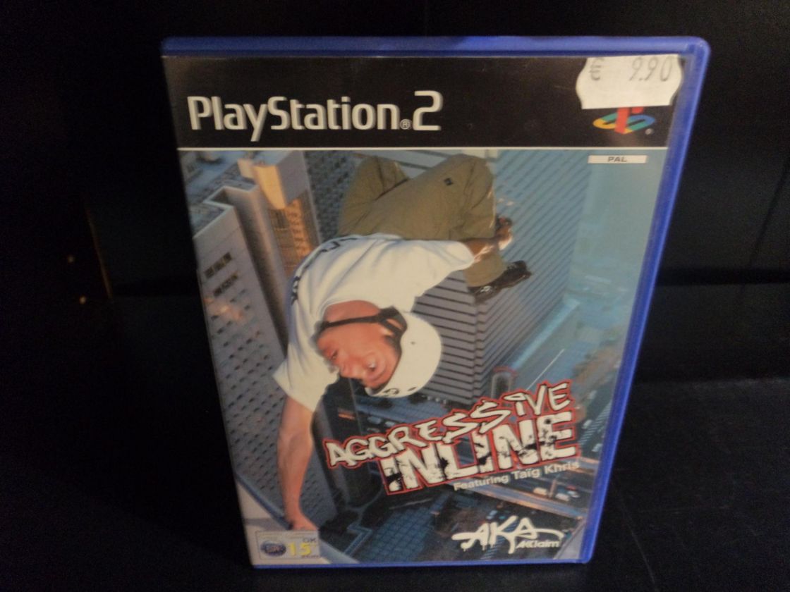 Aggressive Inline käytetty PS2 - Porvoonpelikauppa.fi